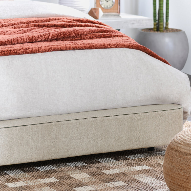 Tate upholstered bed store